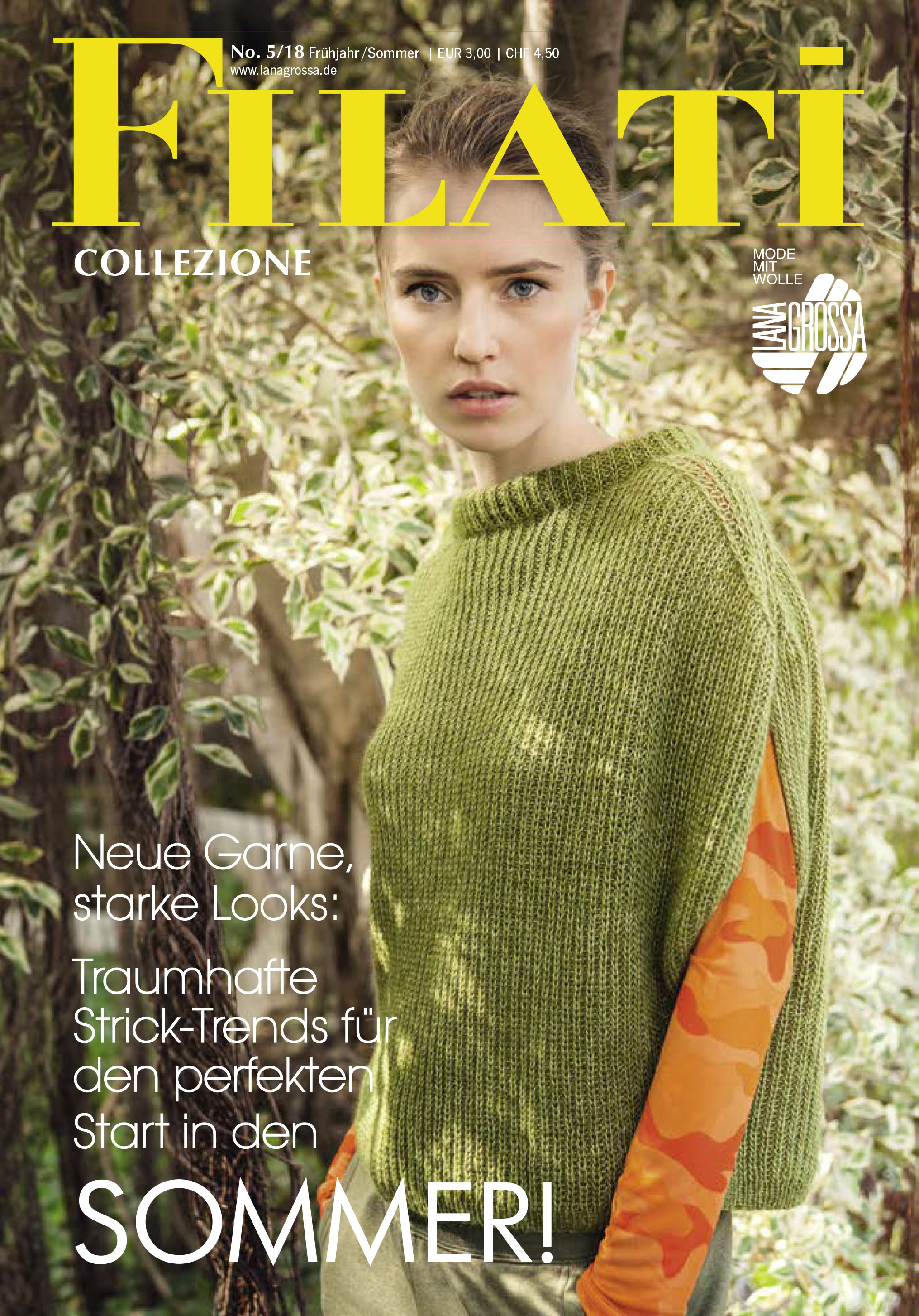 Strickheft FILATI COLLEZIONE No. 5 von Lana Grossa | FILATI-Shop