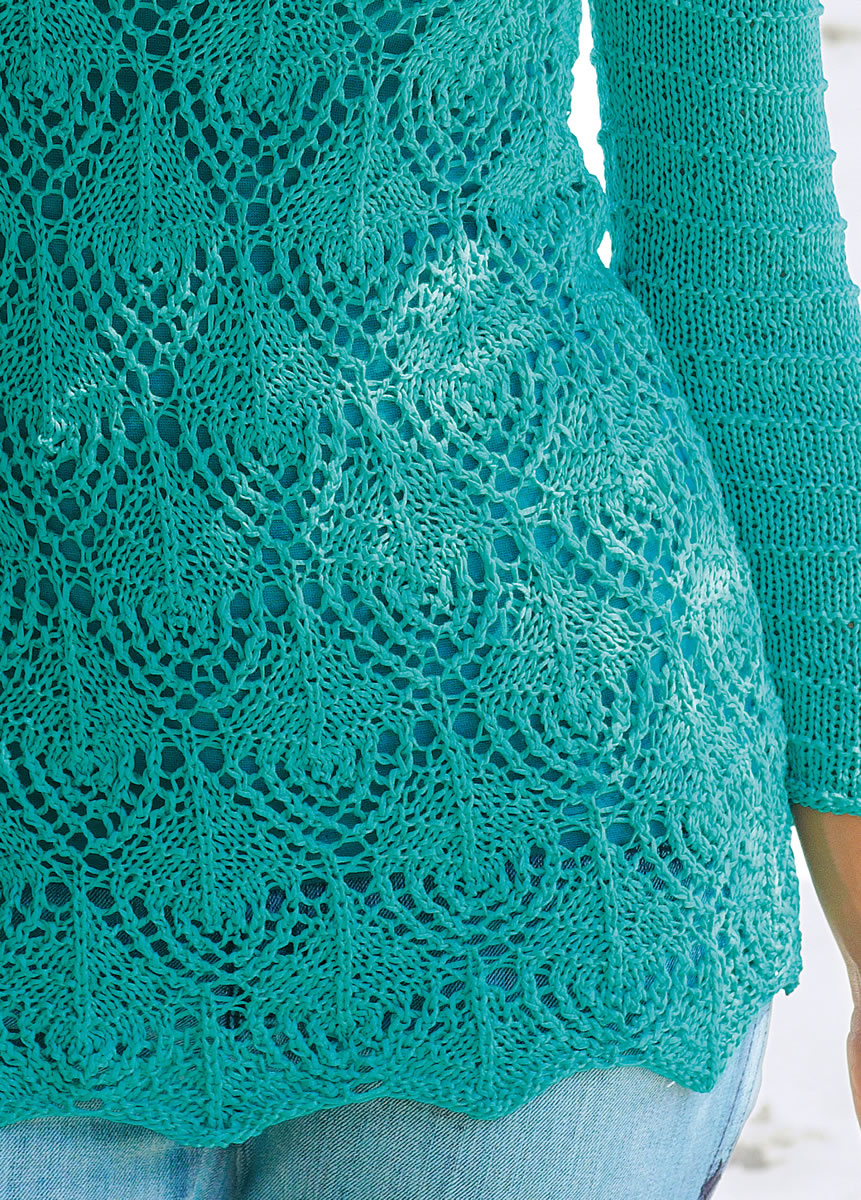 PULLI MIT AJOURMUSTER - Aria | FILATI No. 45 (Sommer 2013) - Modell 39 von Lana Grossa - FILATI ...