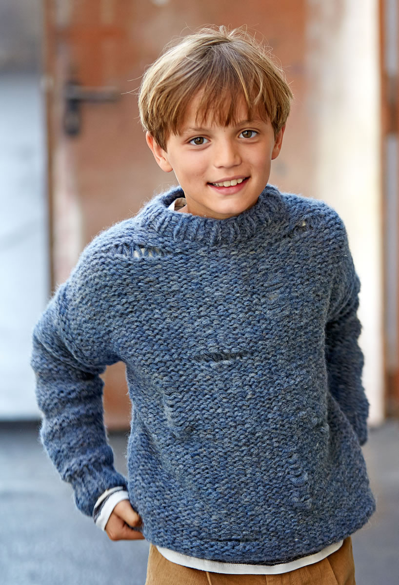 PULLOVER Cloud | FILATI Kids No. 8 - Modell 27 von Lana Grossa - FILATI ...